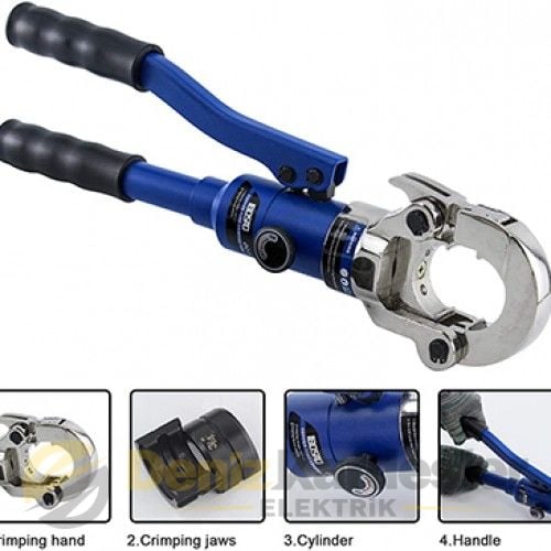 ŞAFAK S-60 10-300 mm2 HİDROLİK PABUÇ SIKMA PENSESİ